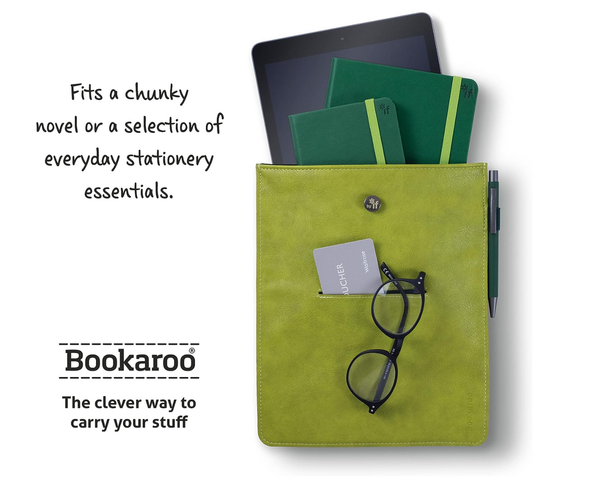 Bookaroo Books Pouch - Cream – Ninianshetland